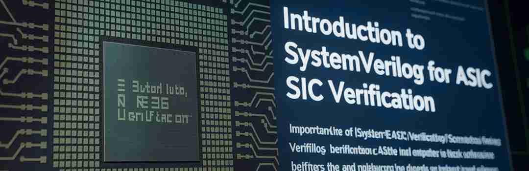 Get Started in ASIC Verification with SystemVerilog Introduction